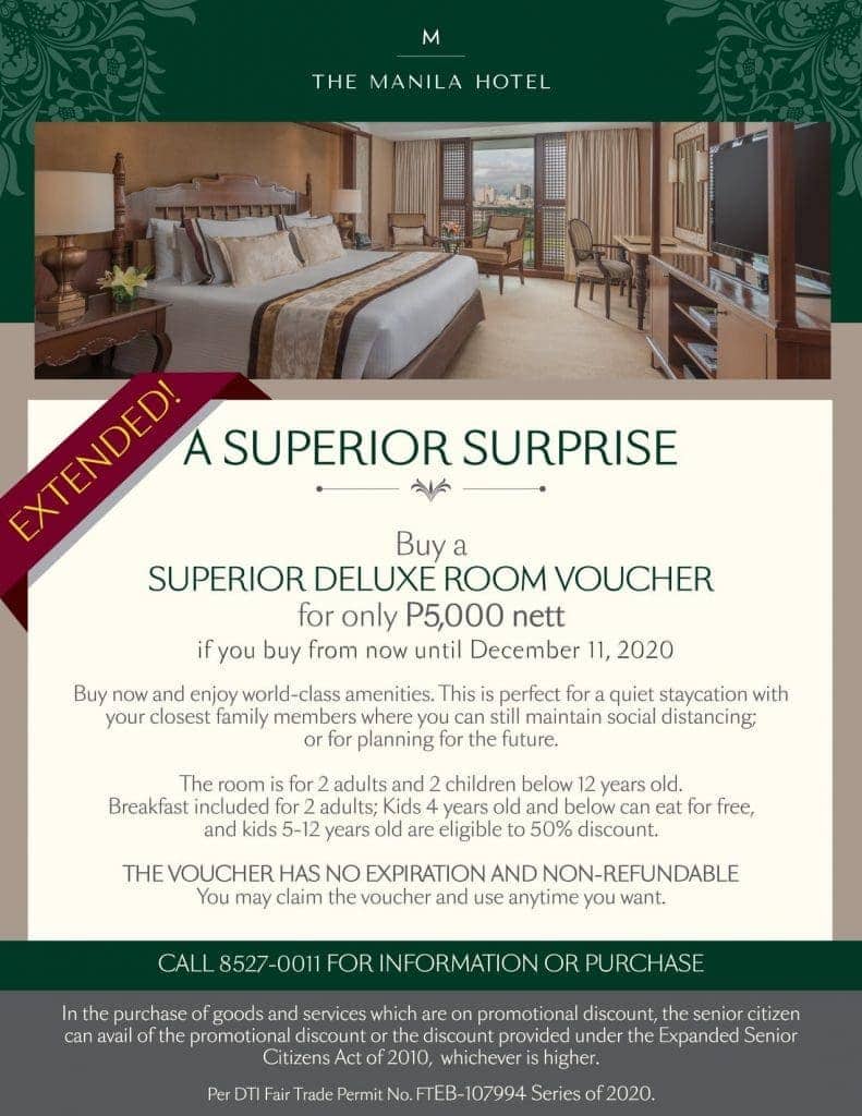 Promotions Archive - Page 10 of 13 - The Manila Hotel