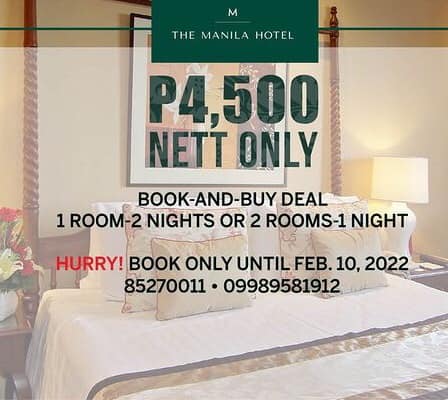 Promotions Archive - Page 3 of 13 - The Manila Hotel